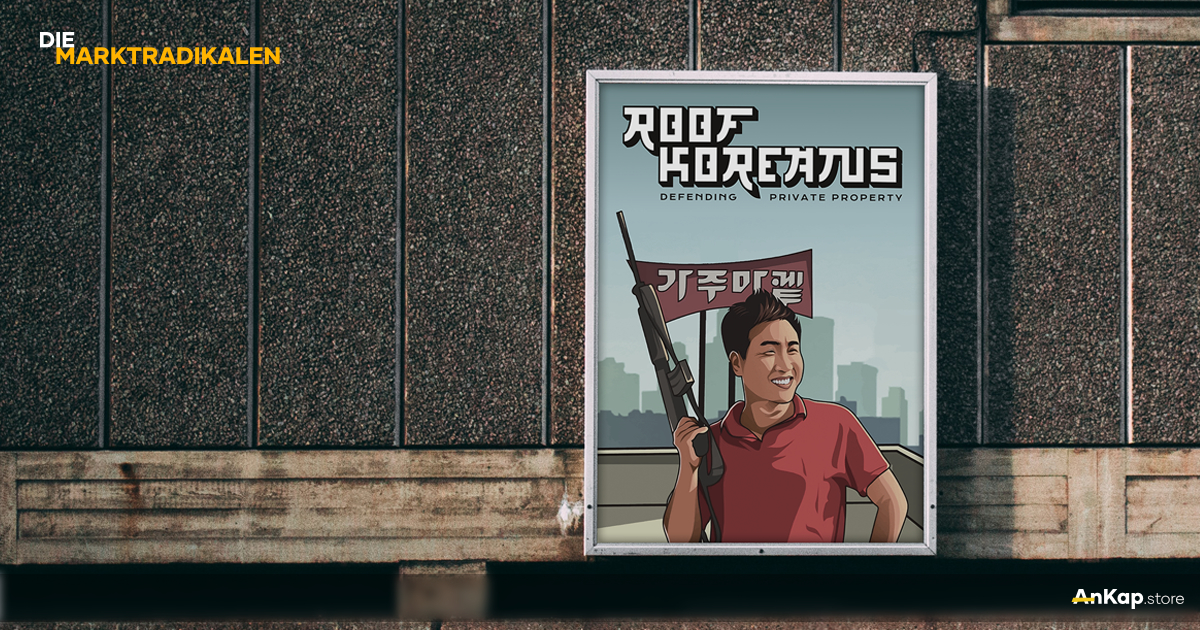 Poster «Roof Koreans» — AnKap.store